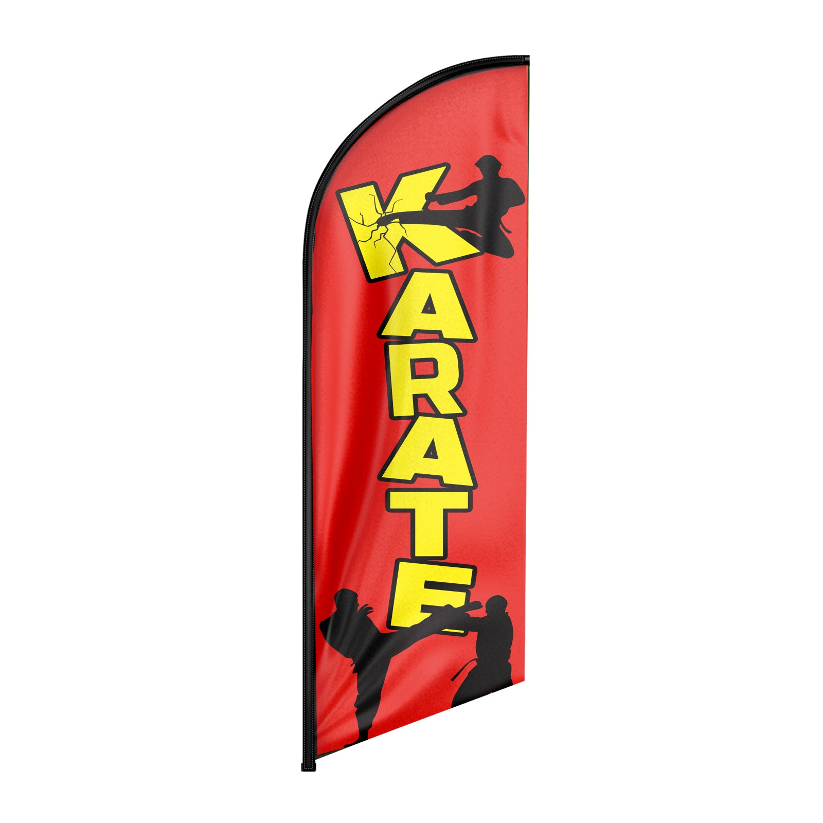 Karate Sign-8ft Karate Feather Flag - FSFlag