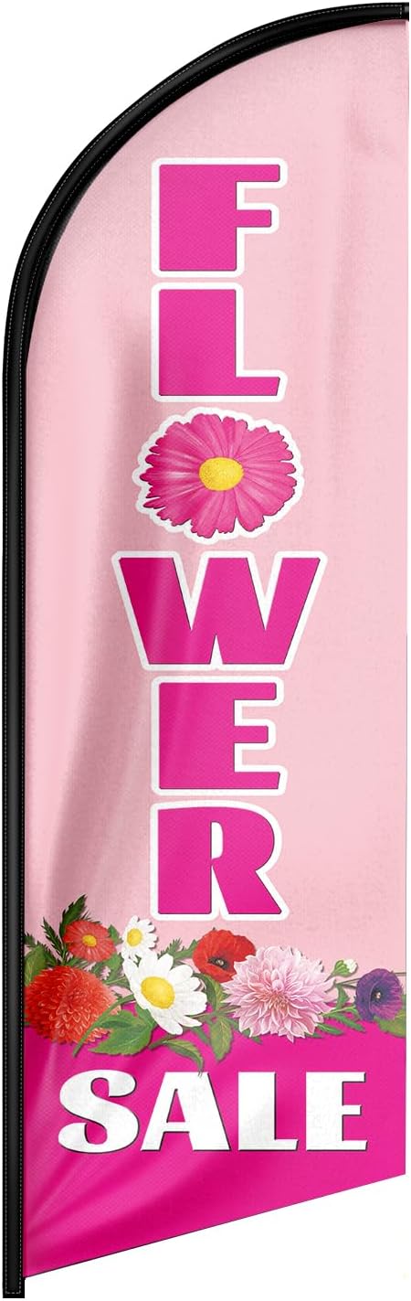 8FT Flower Sale Feather Flag Banner – FSFlag