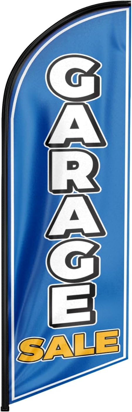 Signs For Garage Sale-Garage Sale Feather Flag for Garage Sale Busines ...